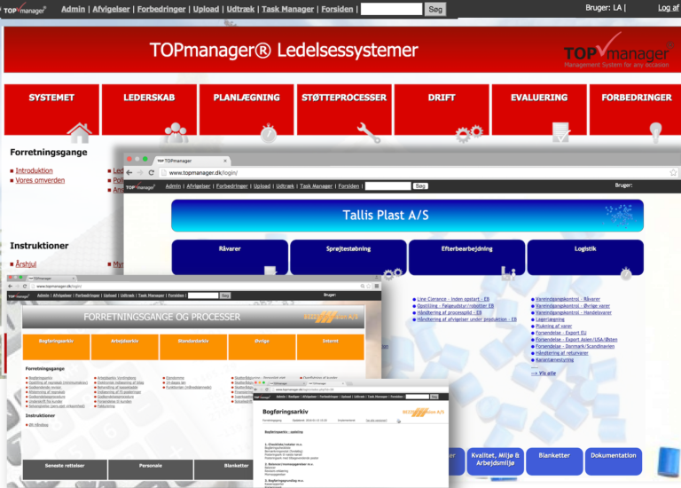 Om TOPmanager® ledelsessystem - TOPmanager A/S